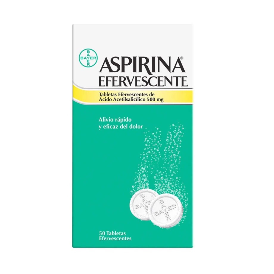 ASPIRINA EFERVESCENTE CAJA X 50 TAB VENTA POR PAR BAYER ASA - Casa y ...
