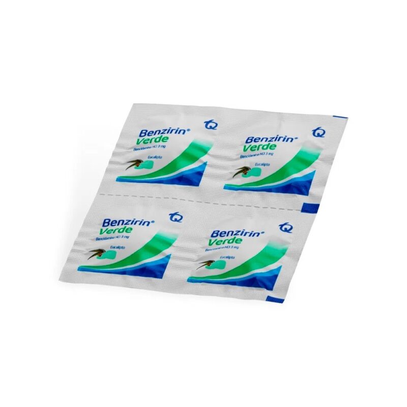 BENZIRIN VERDE X 4 TABLETAS - Casa y Salud Droguerías y Minimarket