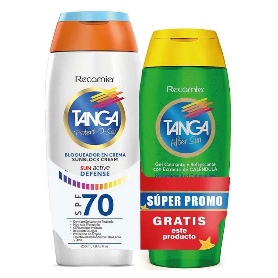 BLOQUEADOR SOLAR TANGA SPF70+ POTE X 250ml - Casa y Salud Droguerías y ...
