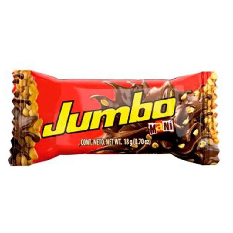 CHOCOLATINA JUMBO MANI PEQUEÑA X 18g - Casa y Salud Droguerías y Minimarket